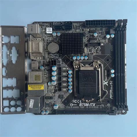 Asrock B75m Itx B75m Lga 1155 Ddr3 16gb Original Used Desktop Board