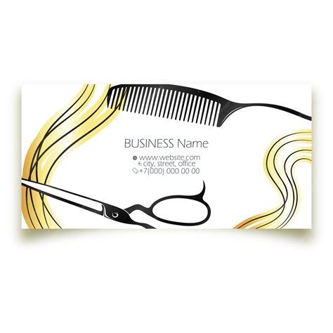 Premium Vector Business Card For Beauty Salon And Hair Salon Design