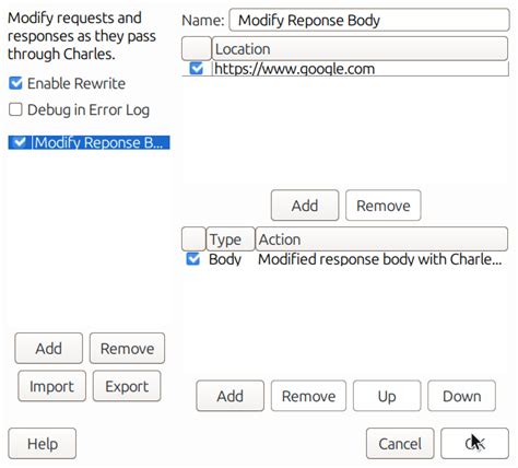 How To Modify Response Body In Charles Proxy
