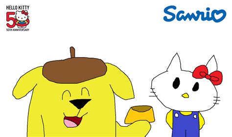 Pompompurin Giving Some Pudding By Chloedh1001 On Deviantart