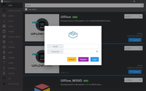 M5stack Uiflowのはじめかた Lang Ship