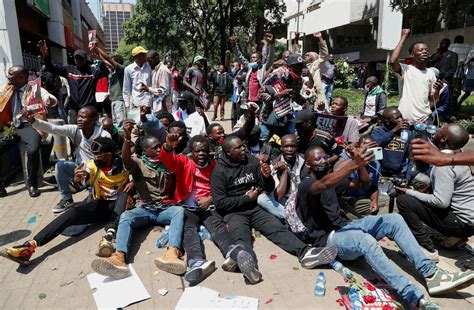 Police In Kenya Fire Teargas At Protest Over Alleged Abductions Reuters