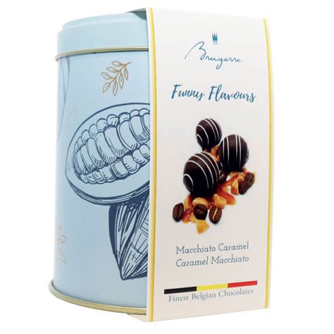 Bruyerre Caramel Macchiato Truffles In T Tin 100g Jarrold Norwich