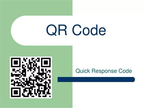 PPT QR Code PowerPoint Presentation Free Download ID