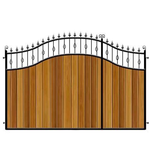 Aberdeen 3 4 Split Driveway Gate From Evador