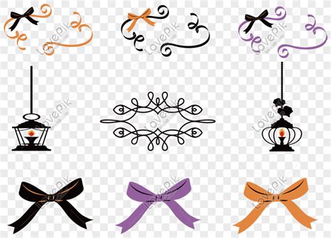 할로윈 장식 벡터 요소 Png 일러스트 무료 다운로드 Lovepik