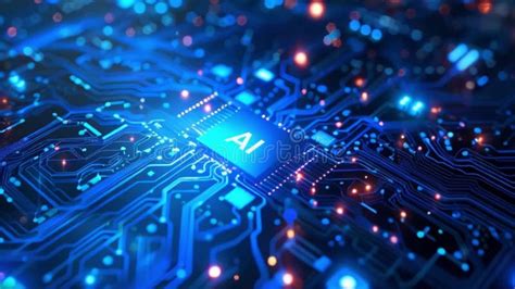 Ai Machine Concept Visualization As Digital Technology Of Deep Learning