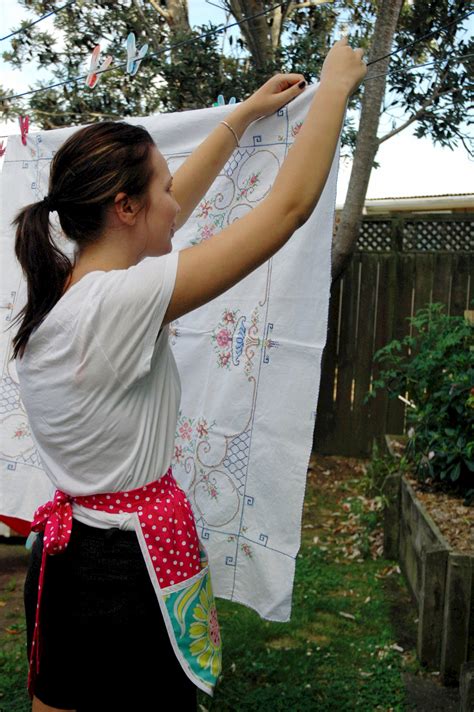 Pinny Apron Amy Butler Felt