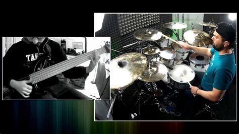 Red Hot Chili Peppers Suck My Kiss Drum And Bass Cover Youtube
