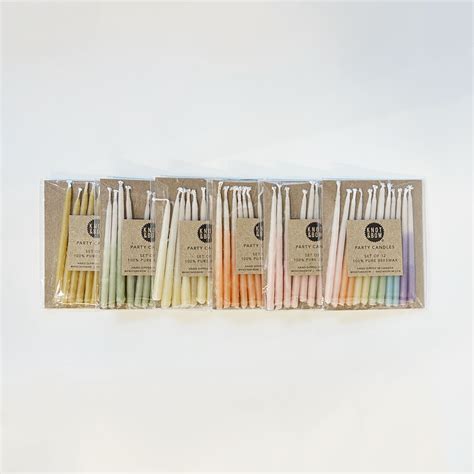 Beeswax Birthday Candles Kestrel