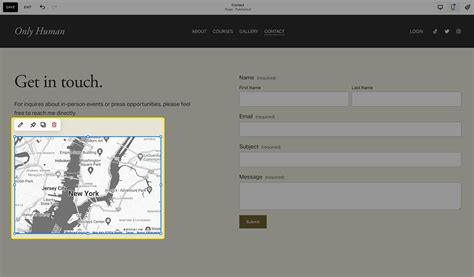 How To Add A Map To Squarespace — Design By Ency
