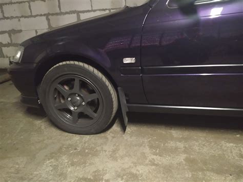 Белые поворотники — Honda Civic Hatchback (6G), 1,8 л, 1998 года ...