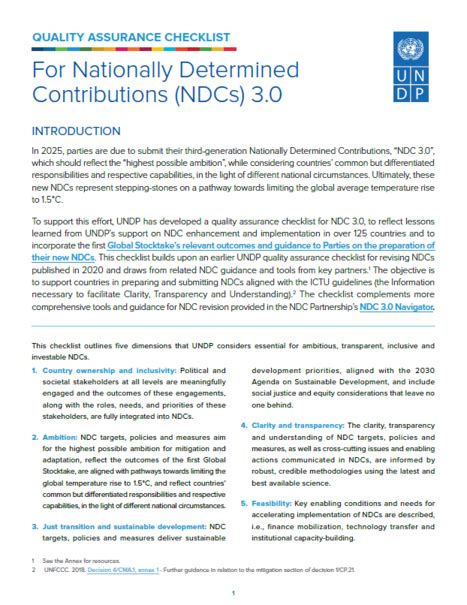 Undp Gender And Recovery Toolkit Undp Climate Promise