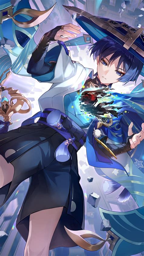 Scaramouche Official Art In 2022 Character Art Impact Anime