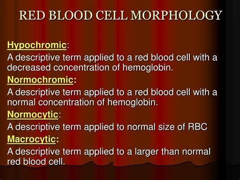 Ppt Rbcs Abnormal Morphology Powerpoint Presentation Free Download