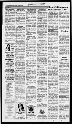 Standard Speaker Tuesday October 25 1994 Hazleton Pennsylvania