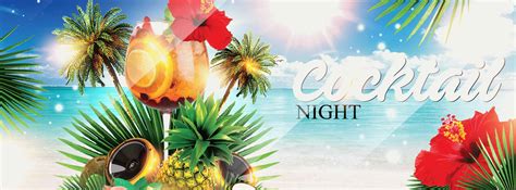 Cocktail Night Psd Flyer Template 8151 Styleflyers