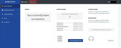 How To Create Support Ticket Through Hostway Cloud Management Portal