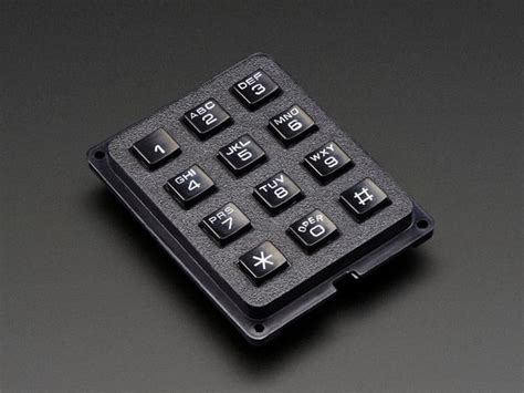 Arduino Matrix Keypad Adafruit Learning System