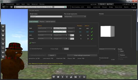 Bug 10642 Uploading Mesh With Same Object Names In Lods Throws Error