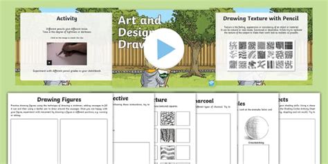 Ks2 Art Drawing Skills Teaching Pack Twinkl