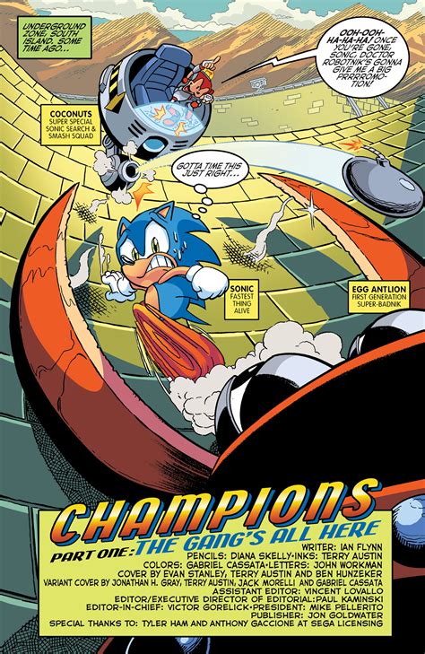 Read Online Sonic The Hedgehog Comic Issue 268