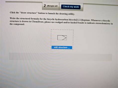 Solved 2 attempts left Check my work Click the "draw | Chegg.com
