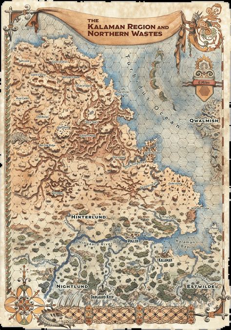 Dungeon Lords World Map