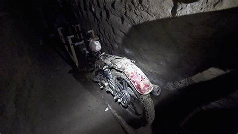 Drug Baron Joaquin El Chapo Guzmans Prison Break On A Motorcycle