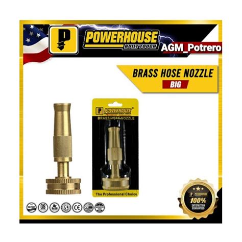 Powerhouse Brass Hose Nozzle Shopee Philippines