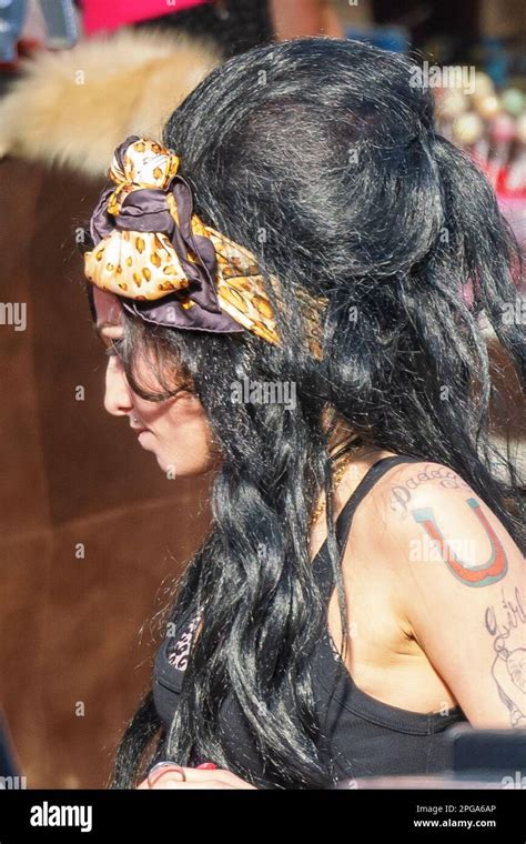 Marisa Abela Films Back To Black Stock Photo Alamy
