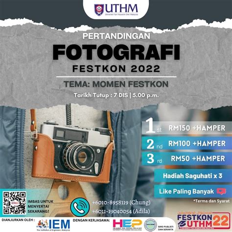 [ Pertandingan Fotografi Kelab Staf Uthm Ks Uthm