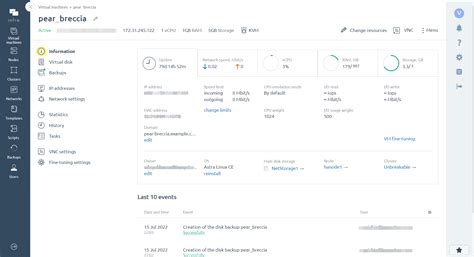 Virtualization Management Platform Based On Qemukvm —vmmanager Ispsystem