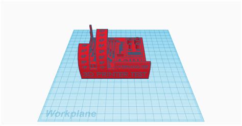 3d Printer Test By Candc 3d Factory Download Free Stl Model