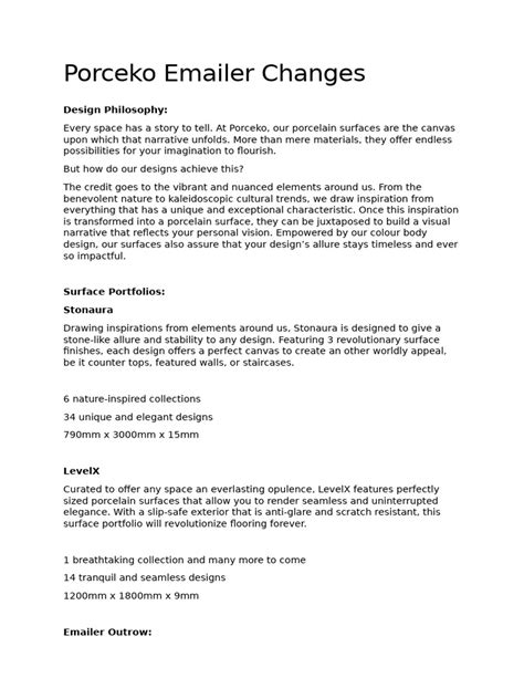 Porceko Emailer Pdf