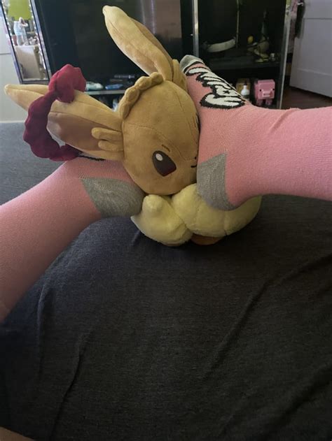 Playing With My Eevee Too R Plushophile