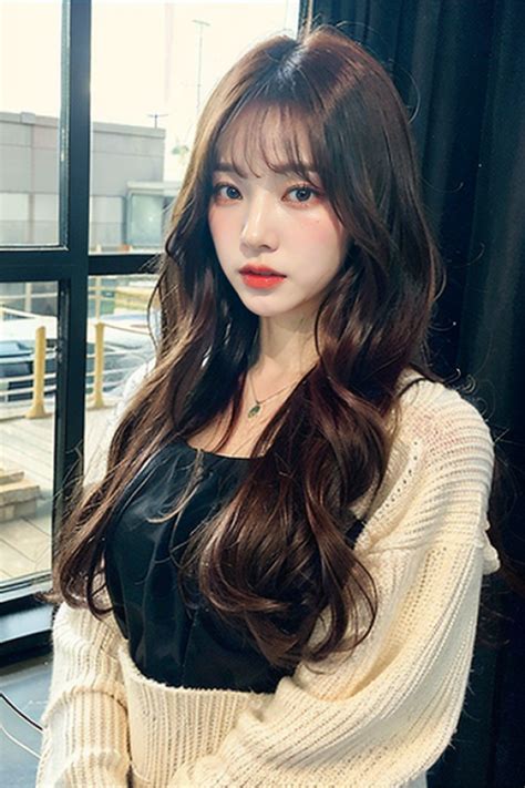 헤어 모델 미용 뷰티 모델 작업 Ai 디자인 포트폴리오 크몽