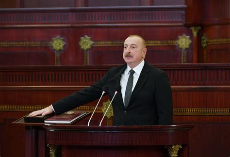 Inauguration Ceremony Of President Ilham Aliyev Held At Milli Majlis