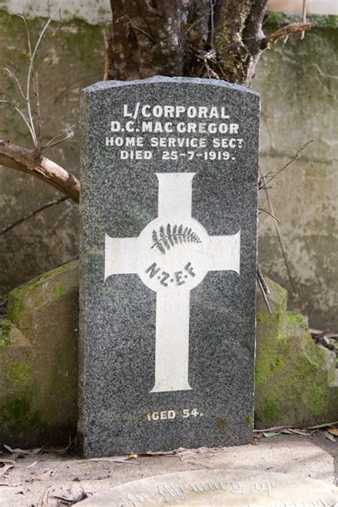 Duncan Campbell Macgregor New Zealand War Graves Project