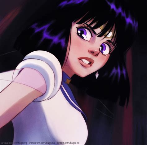 Sailor Saturn Sailor Moon Scrolller
