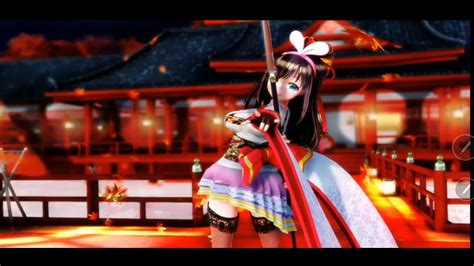 Mmd 古風なキズナアイさんで千本桜 1440p60fps Youtube