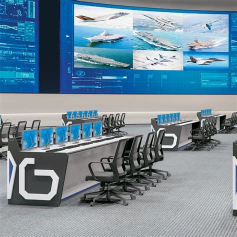 Factory Customized Led Command Center Monitoring Console Desk