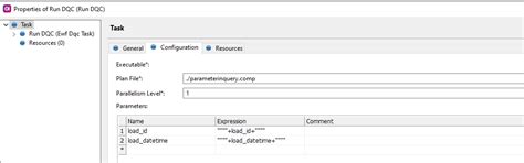 passing a parameter from a workflow to a component with a parameterized