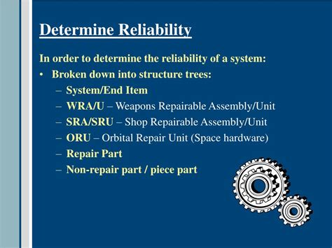 Ppt Reliability Powerpoint Presentation Free Download Id984845