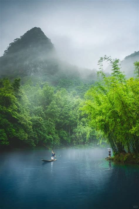 如果有仙境，荔波应该是王母娘娘的瑶池 小红书 花瓣网