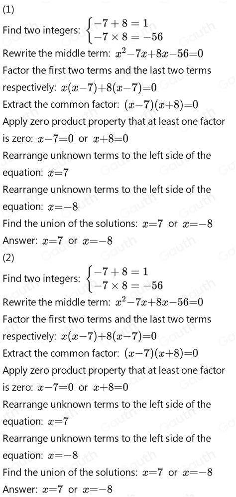 Solved The Sum Of The Squares Of Two Consecutive Integers Is 113 A If X Is One Of The Integers