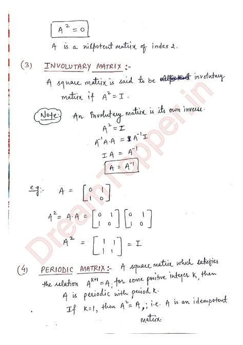 Best Matrices Bca Notes Sdak