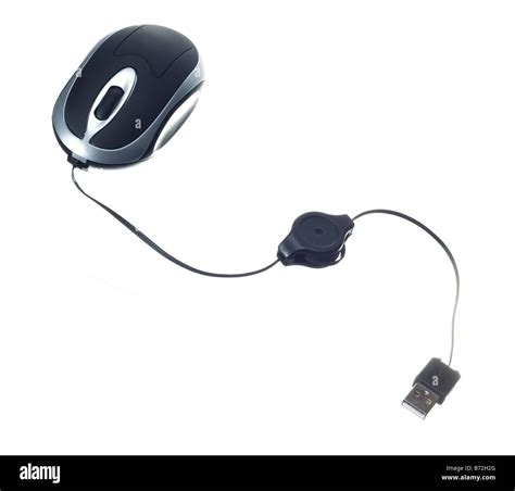 Small Computer Mouse Isolated On Withe Background Stock Photo Alamy