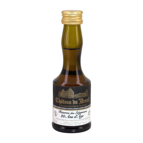 Mignonnette Calvados Château Du Breuil Xo 20 Ans 3 Cl 41°