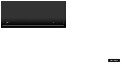 Videojs Vimeo Forked Codesandbox
